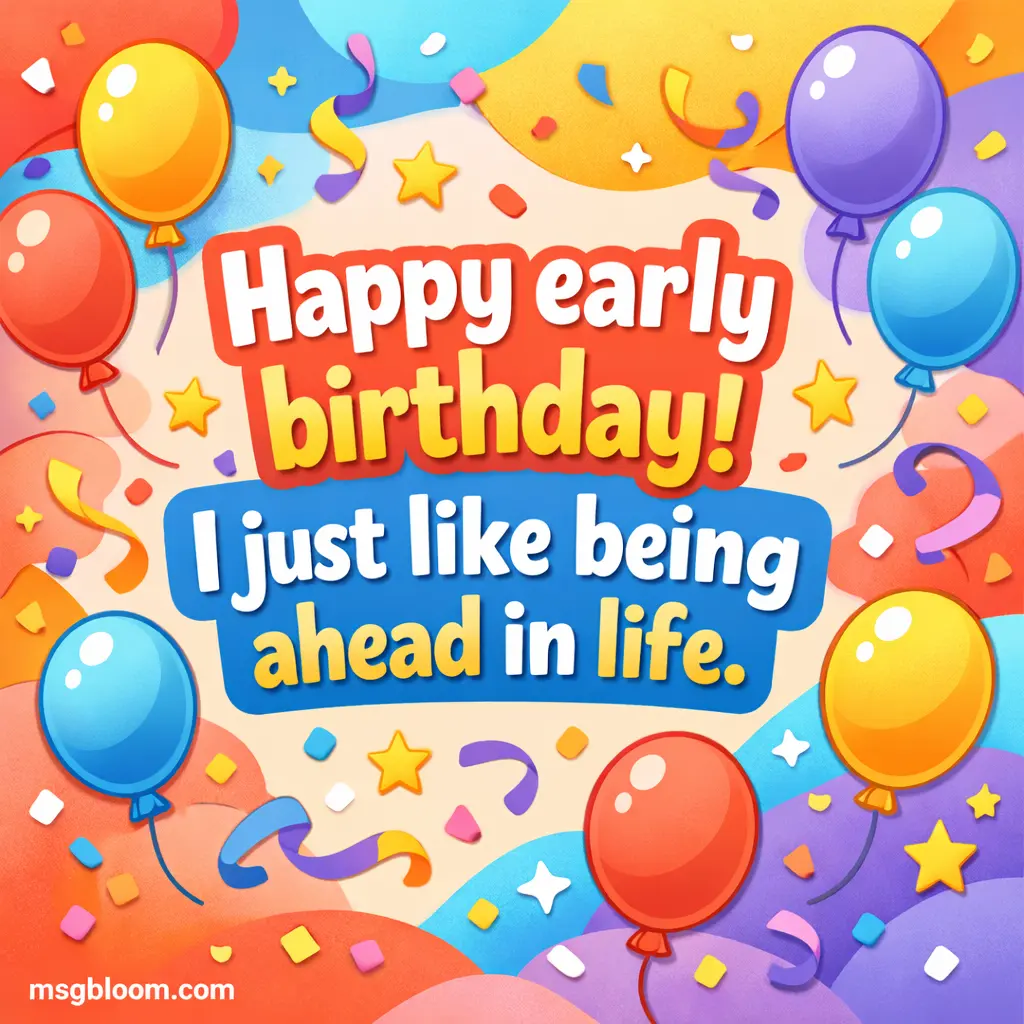 42+ How To Say Happy Early Birthday Ideas
